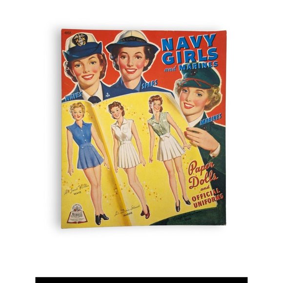 Navy Girls and Marines | Other | Navy Girls And Marines Paper Dolls And ...
